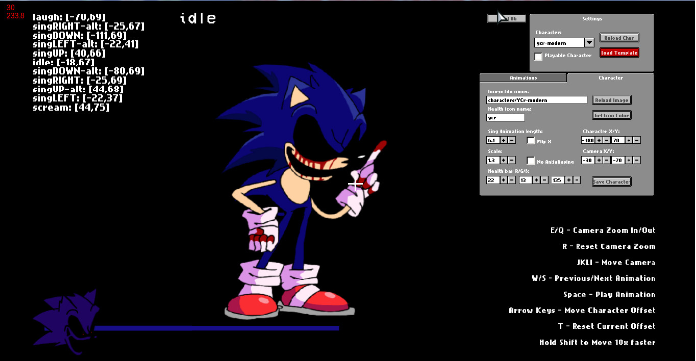 Sonic.exe NightMare Beginning Work In Progress for Friday Night Funkin ...