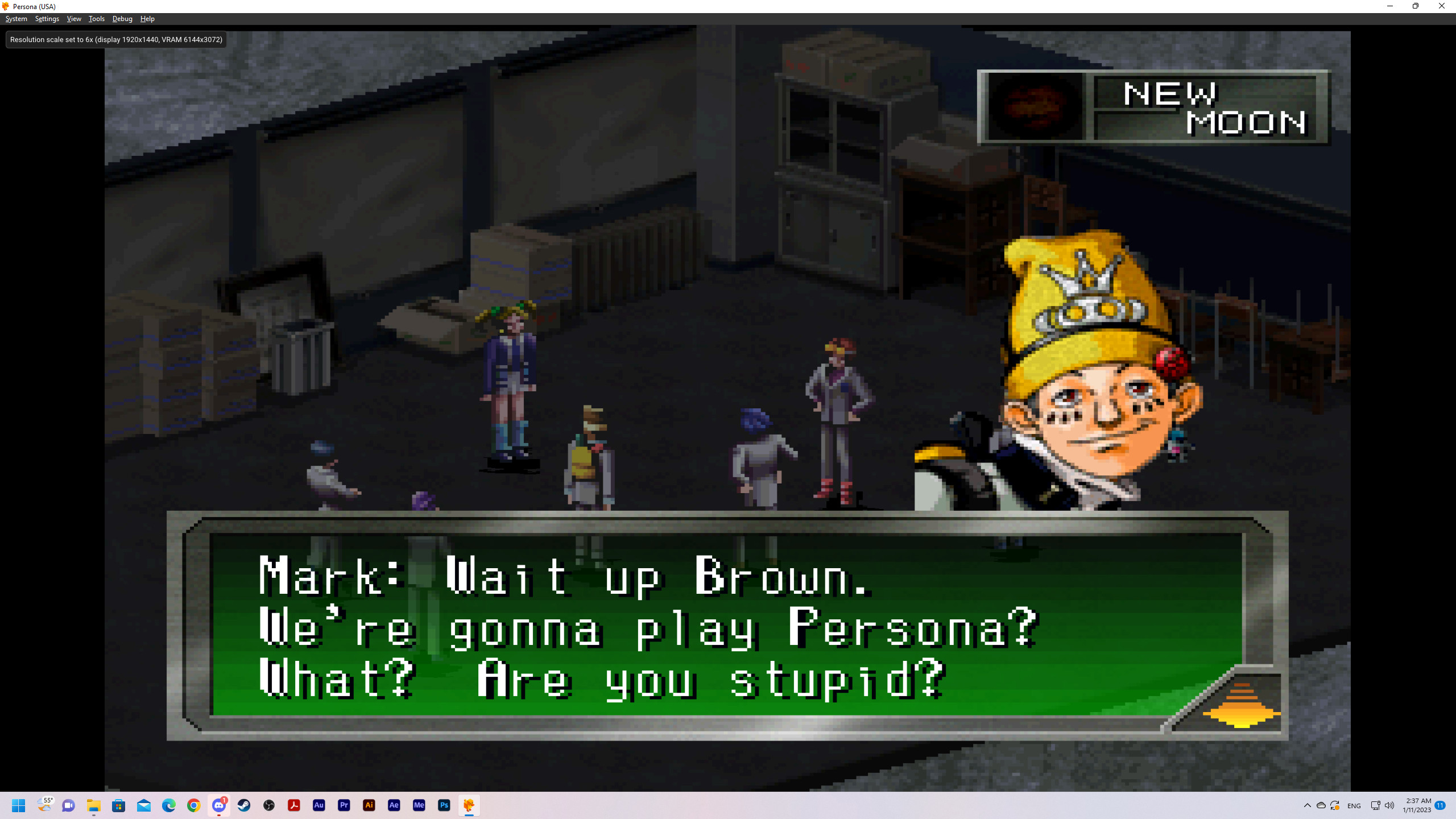 Persona JP content & de-localization [Persona (PSX)] [Works In Progress]