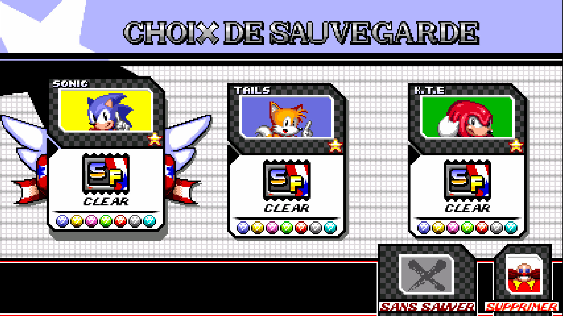French Translation/Traduction Française [Sonic the Hedgehog Forever ...