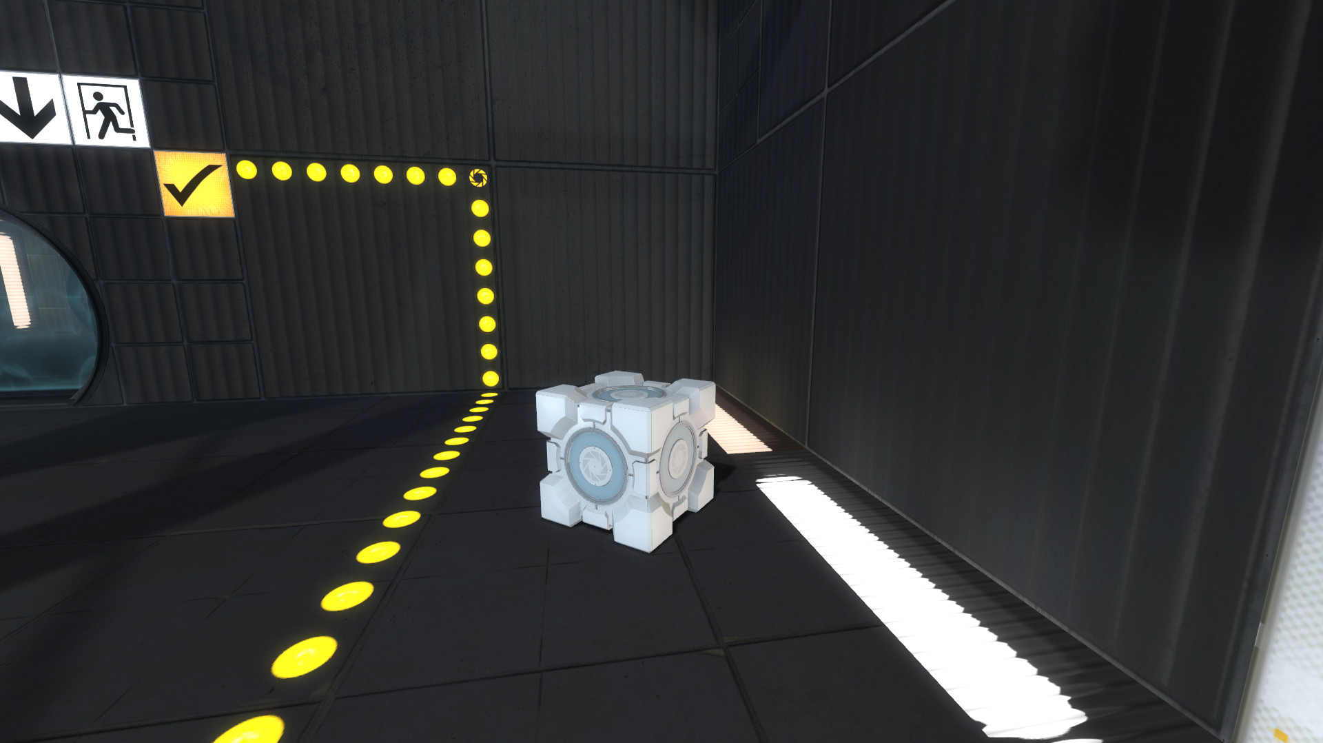 "Source 2" Cube Work In Progress for Portal 2 | P2 Works In Progress