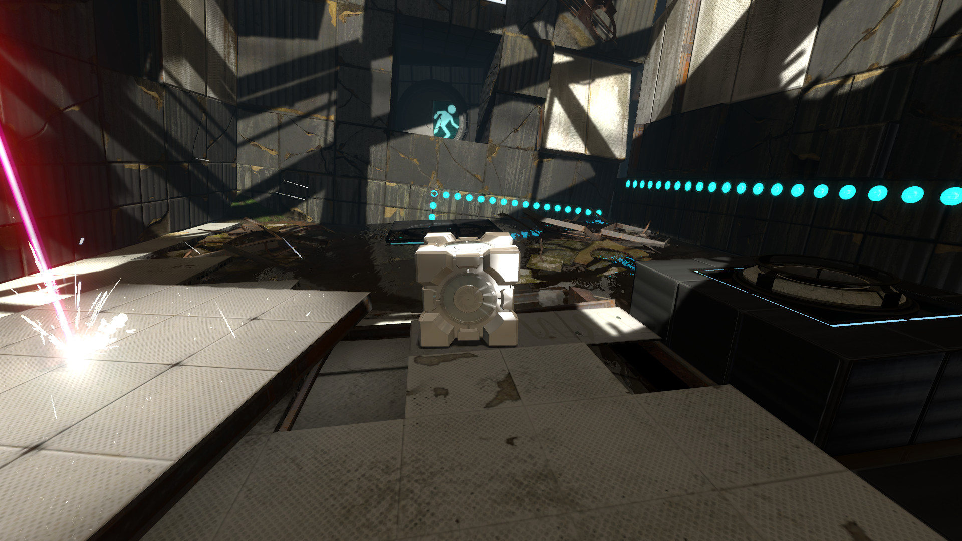 "Source 2" Cube Work In Progress for Portal 2 | P2 Works In Progress