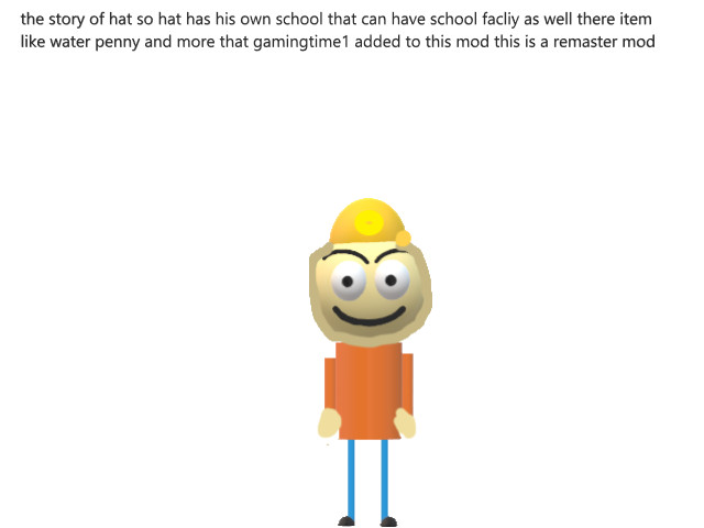hat remaster [Baldi's Basics] [Works In Progress]