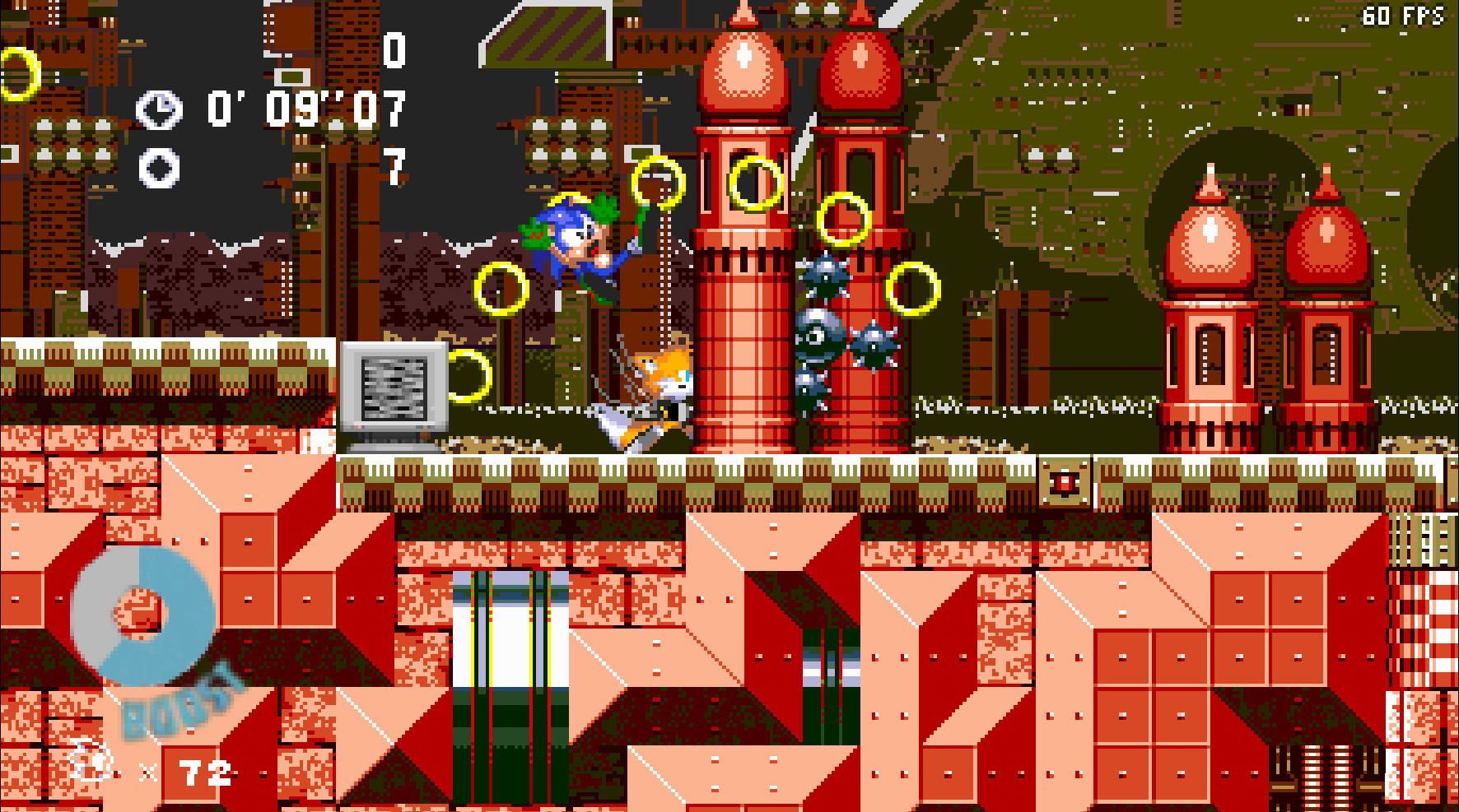 Prime Sonic in Sonic 3 AIR [WIP] Work In Progress for Sonic 3 A.I.R ...