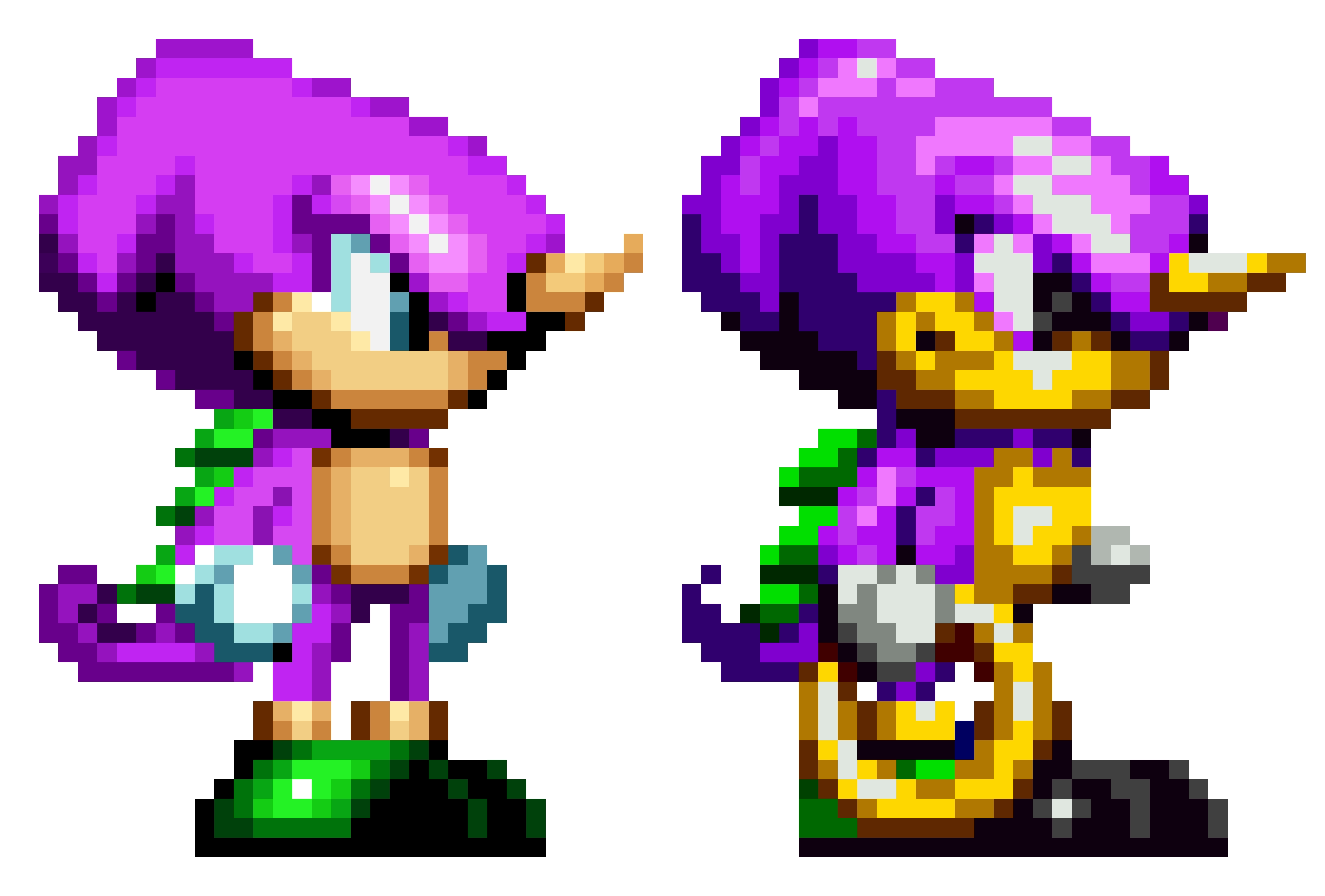 Espio over Shinobi (MANIAFIED) [Sonic Mania] [Works In Progress]