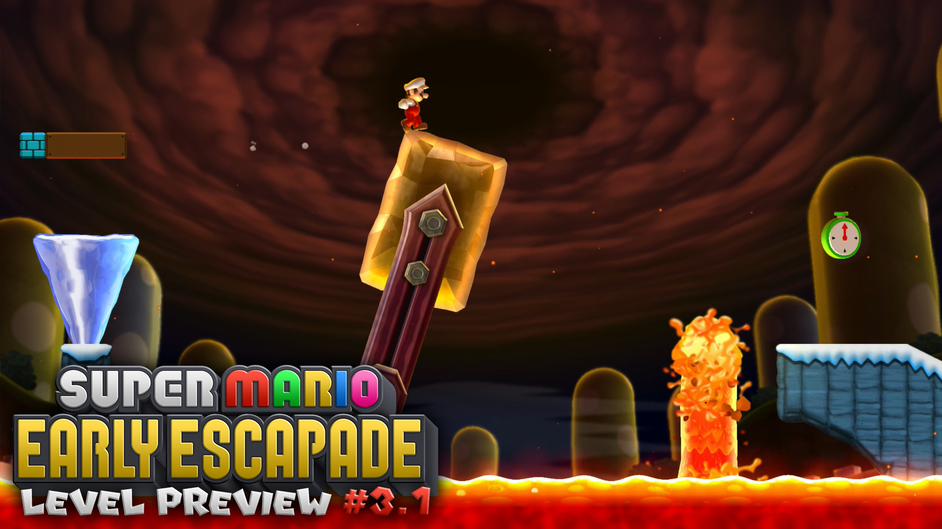 Super Mario Early Escapade Work In Progress for New Super Mario Bros. U ...