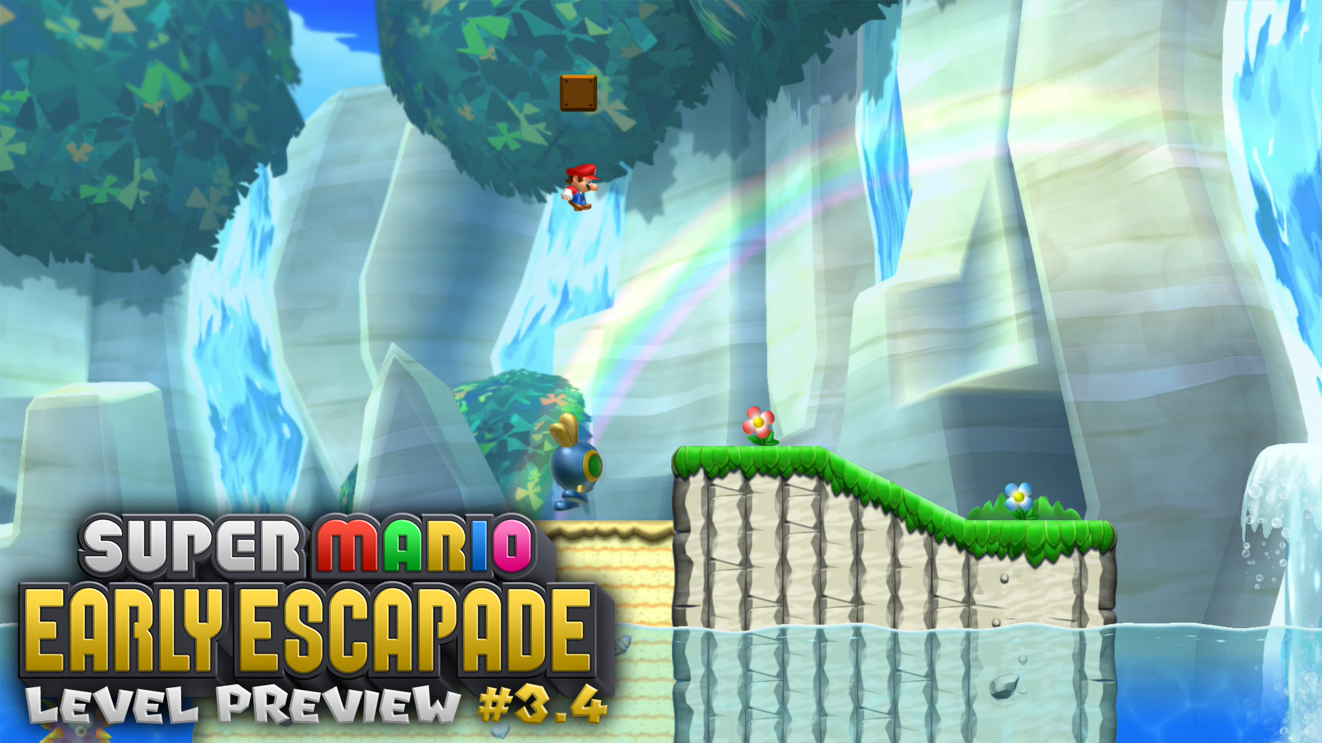 Super Mario Early Escapade Work In Progress for New Super Mario Bros. U ...