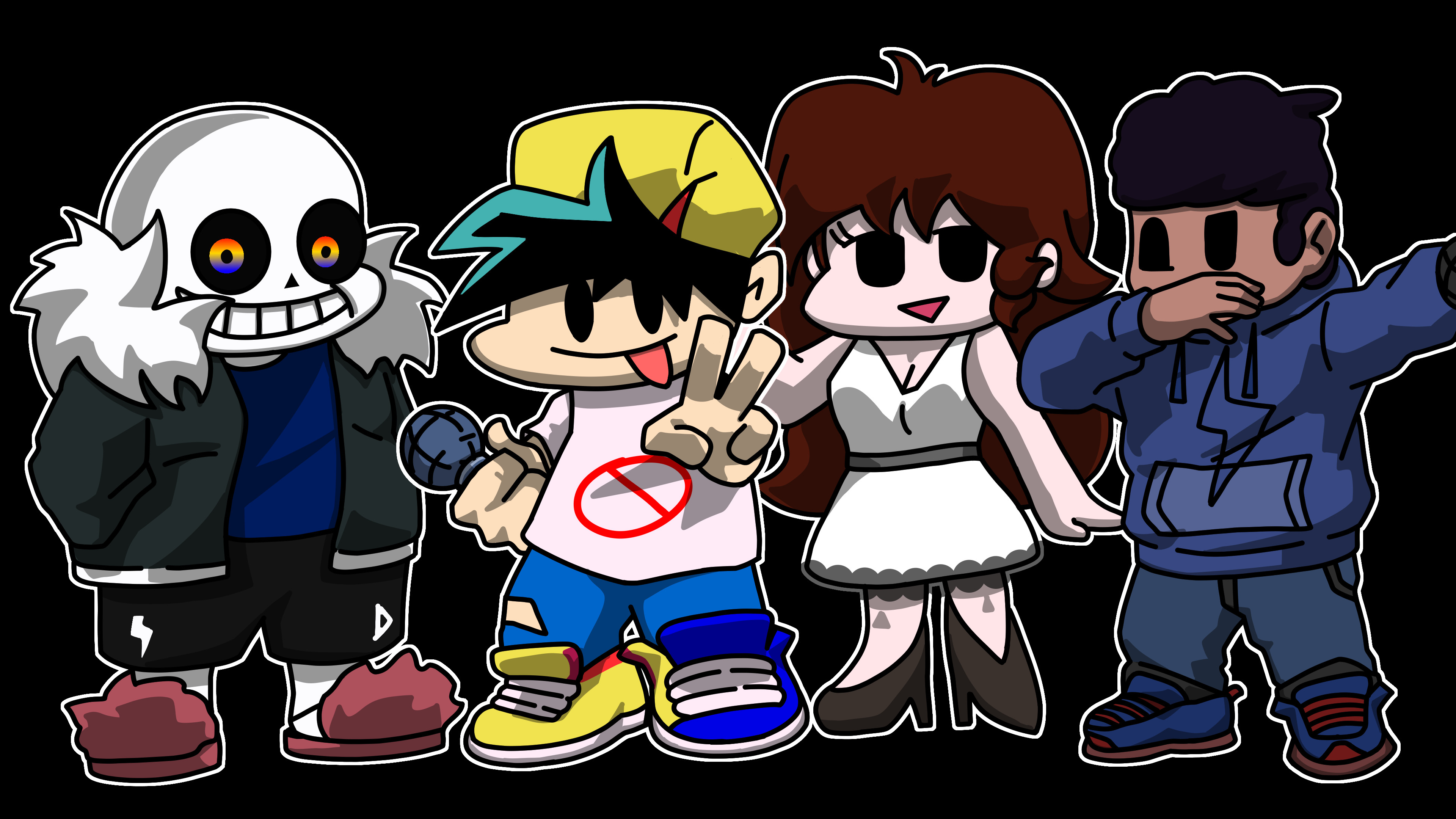 Infinite Sans Funkin(Vs Infinity sans) [Friday Night Funkin'] [Works In ...