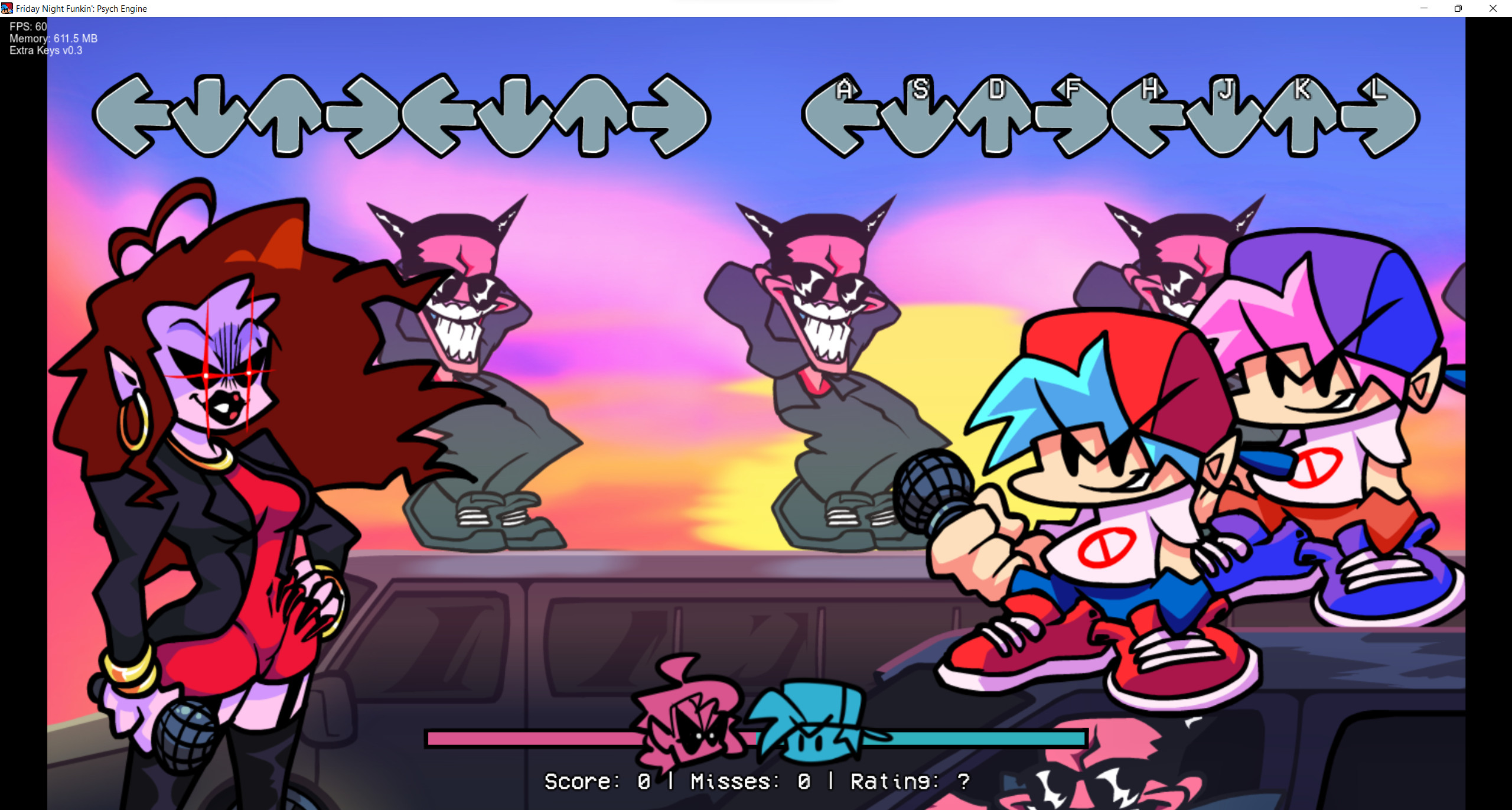 Fnf Duet Rechart (2-Player Charts) Work In Progress for Friday Night ...