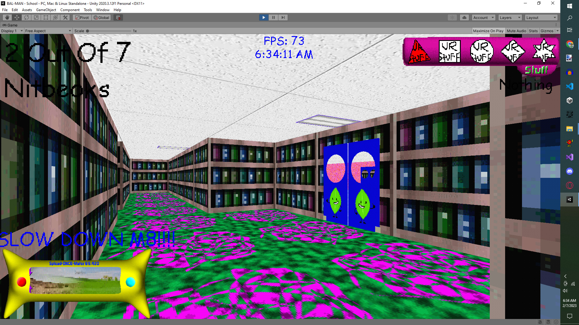 Bal-Man Sus Rehashed Work In Progress for Baldi's Basics | Baldi Works ...