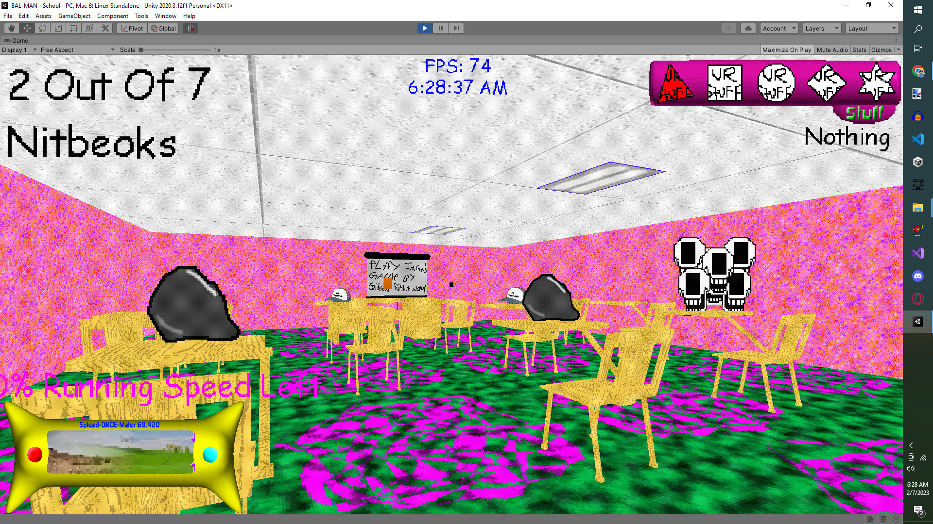 Bal-Man Sus Rehashed Work In Progress for Baldi's Basics | Baldi Works ...