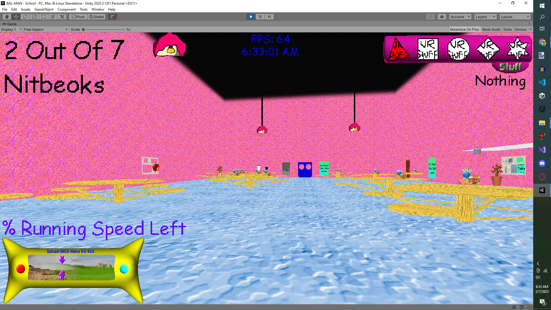 Bal-Man Sus Rehashed Work In Progress for Baldi's Basics | Baldi Works ...