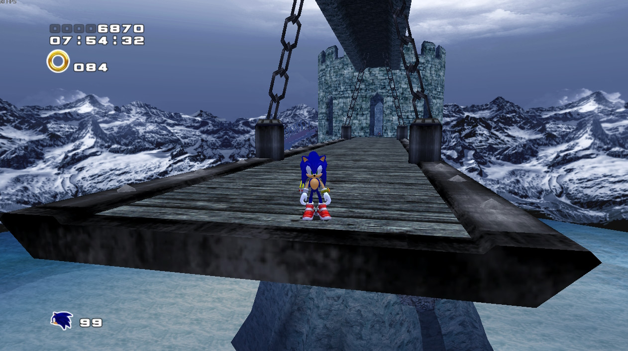 Custom Level (over Weapons Bed) Work In Progress for Sonic Adventure 2 ...