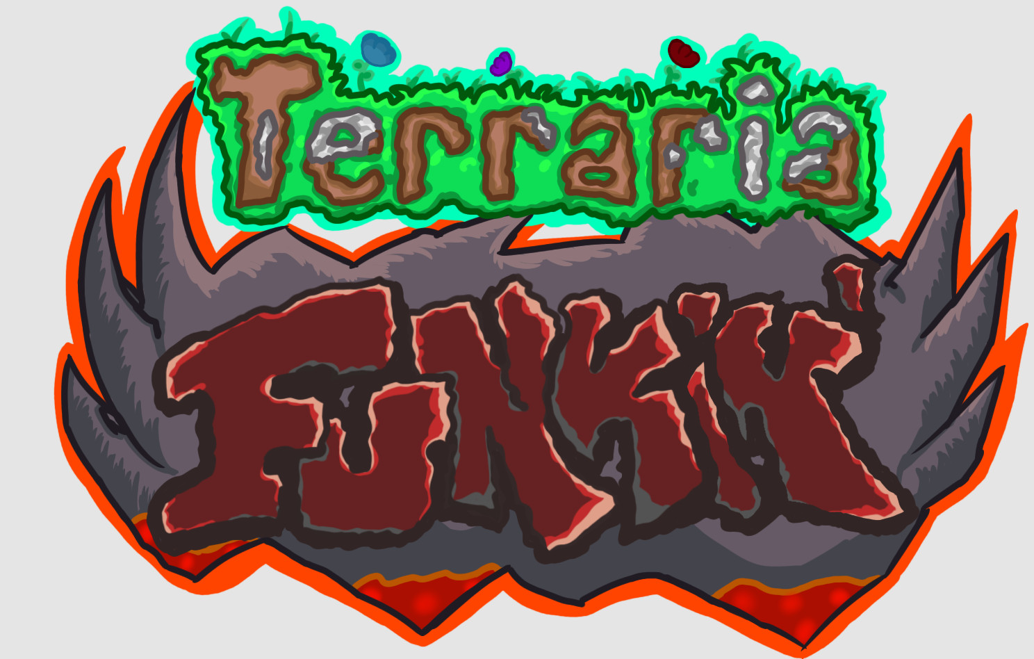 Terraria Funkin Work In Progress for Friday Night Funkin' | FNF Works ...