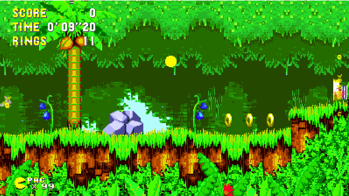Pac-man classic Work In Progress for Sonic 3 A.I.R. | S3AIR Works In ...