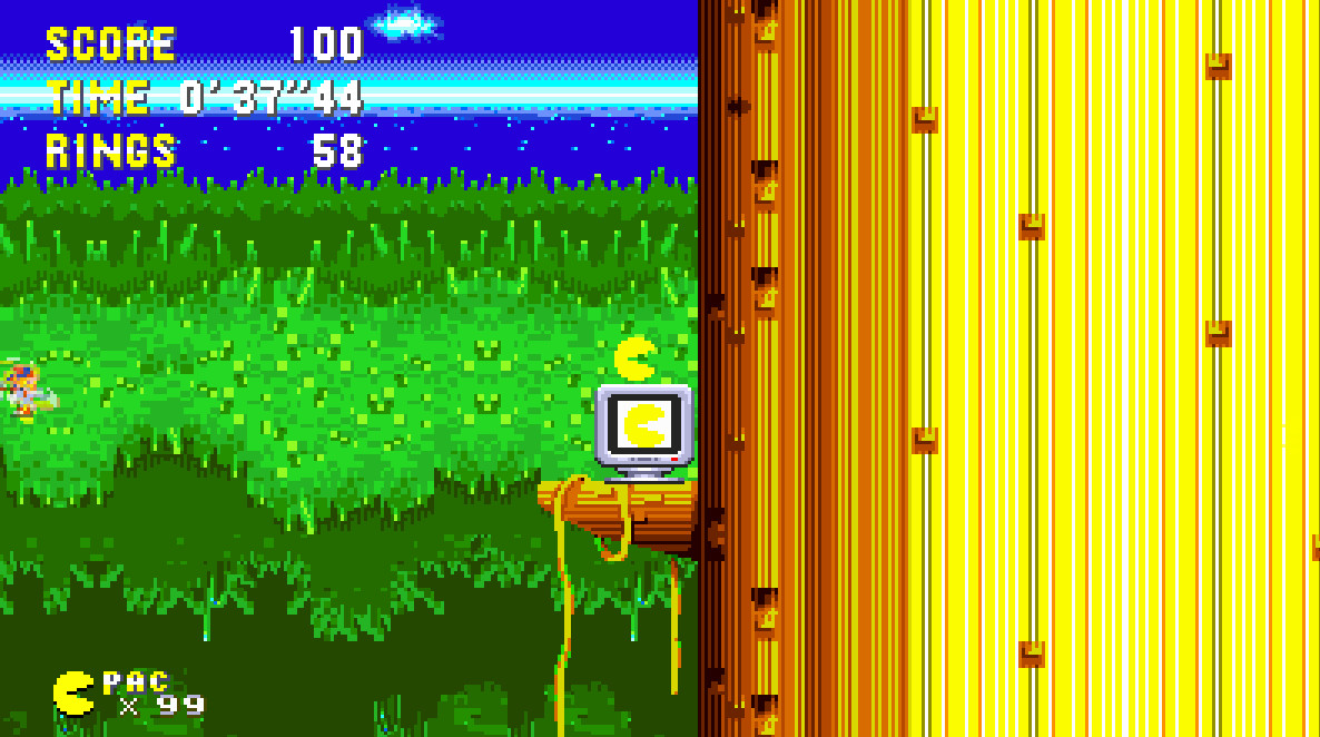 Pac-man classic Work In Progress for Sonic 3 A.I.R. | S3AIR Works In ...