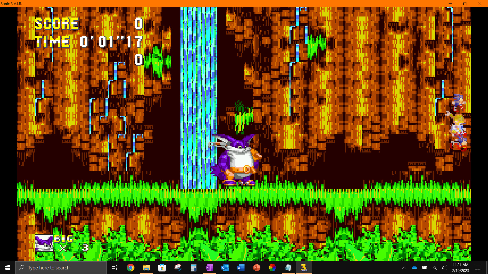 Big the Cat in Sonic 3 AIR! Work In Progress for Sonic 3 A.I.R. | S3AIR ...