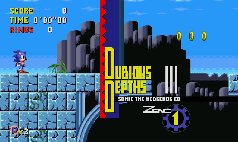 Dubious Depths Zone (1.3.1 Compatibility) [Sonic CD (2011)] [Works In ...