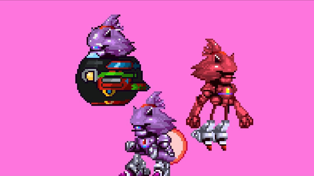 Mecha Blaze for S3AIR Sol Project Work In Progress for Sonic 3 A.I.R. | S3AIR Works In Progress