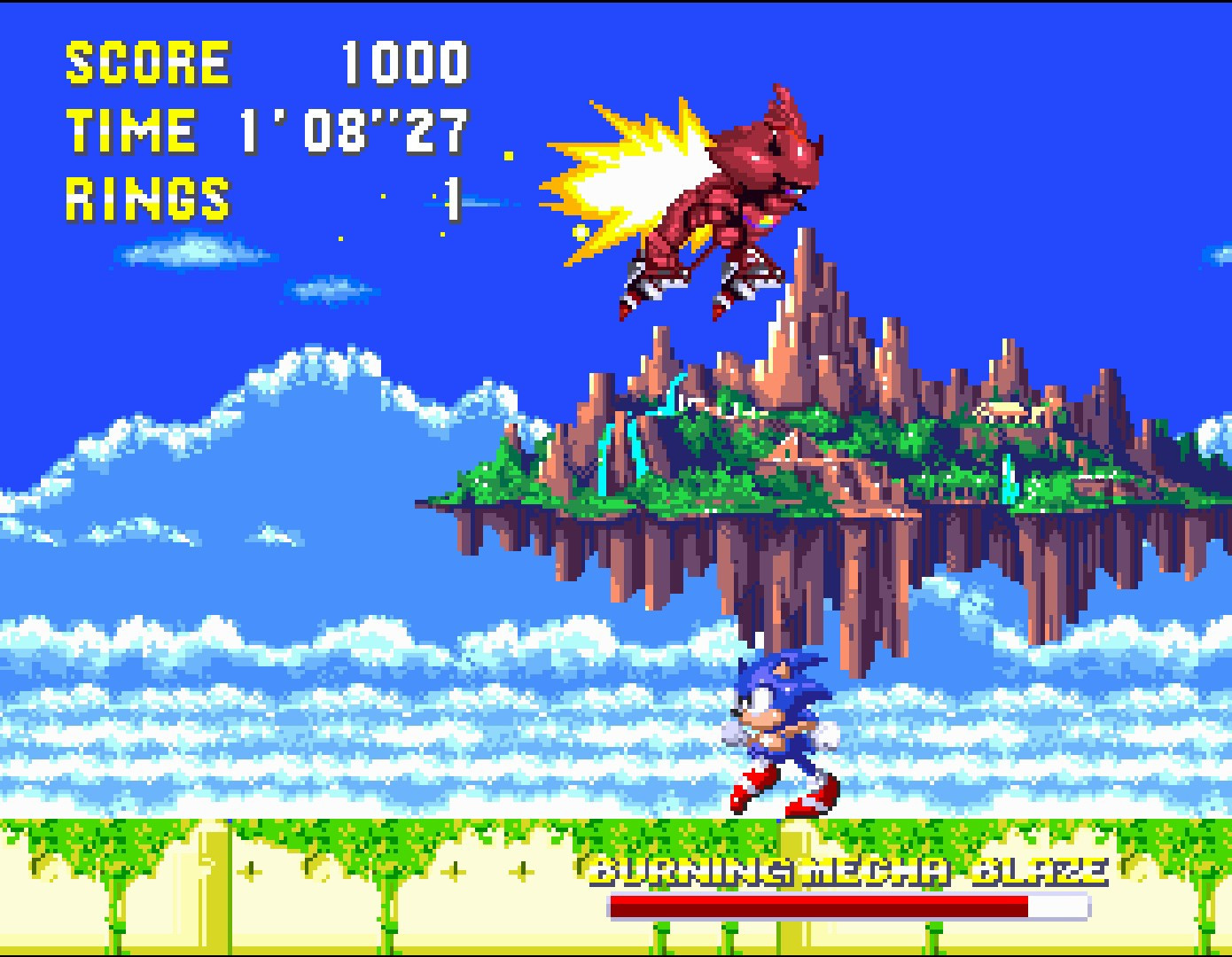 Mecha Blaze for S3AIR Sol Project Work In Progress for Sonic 3 A.I.R ...