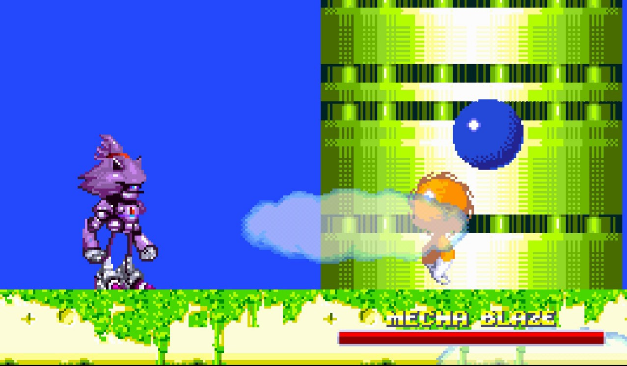 Mecha Blaze for S3AIR Sol Project Work In Progress for Sonic 3 A.I.R. | S3AIR Works In Progress