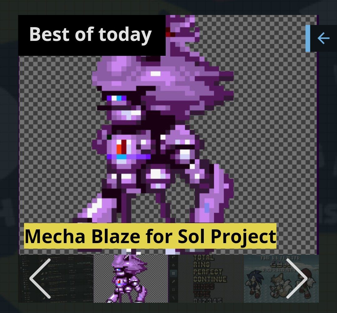 Mecha Blaze for S3AIR Sol Project Work In Progress for Sonic 3 A.I.R. | S3AIR Works In Progress