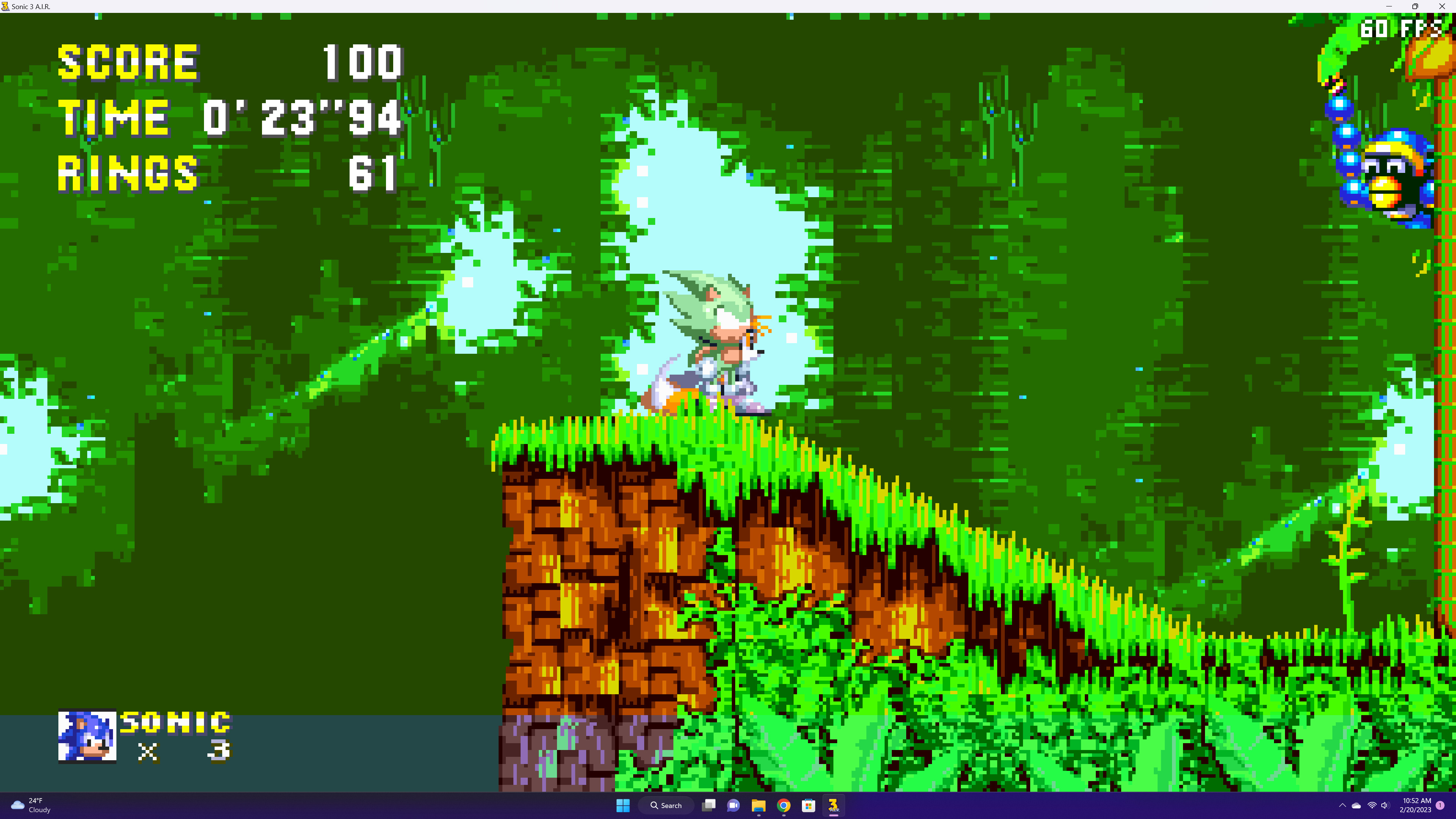 Time temporal Sonic [Sonic 3 A.I.R.] [Works In Progress]