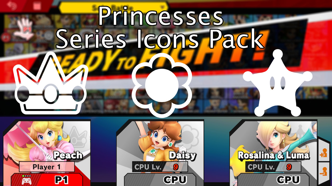 Unique Series Icons Work In Progress for Super Smash Bros. Ultimate ...