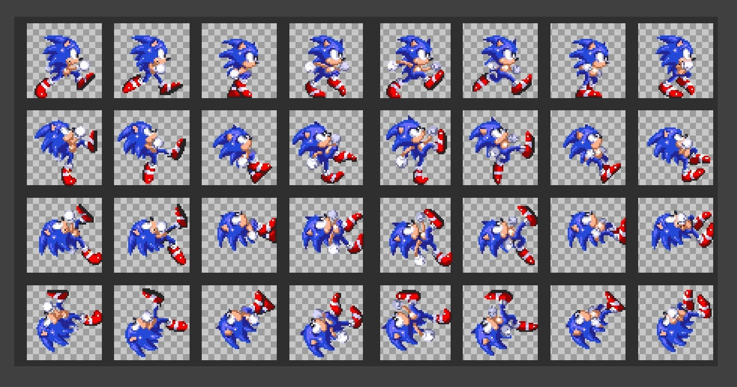 Easier Sprite Editing Plus Work In Progress for Sonic 3 A.I.R. | S3AIR Works In Progress