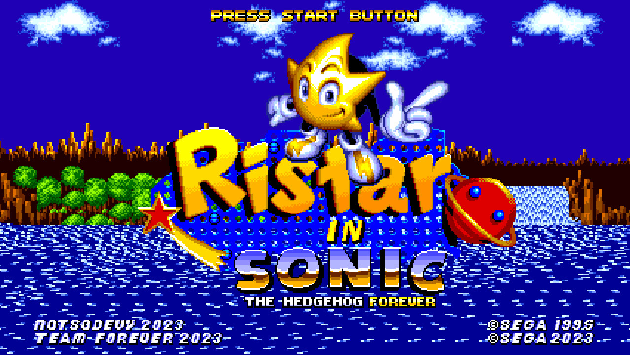 Ristar Forever Work In Progress for Sonic the Hedgehog Forever | S1F ...