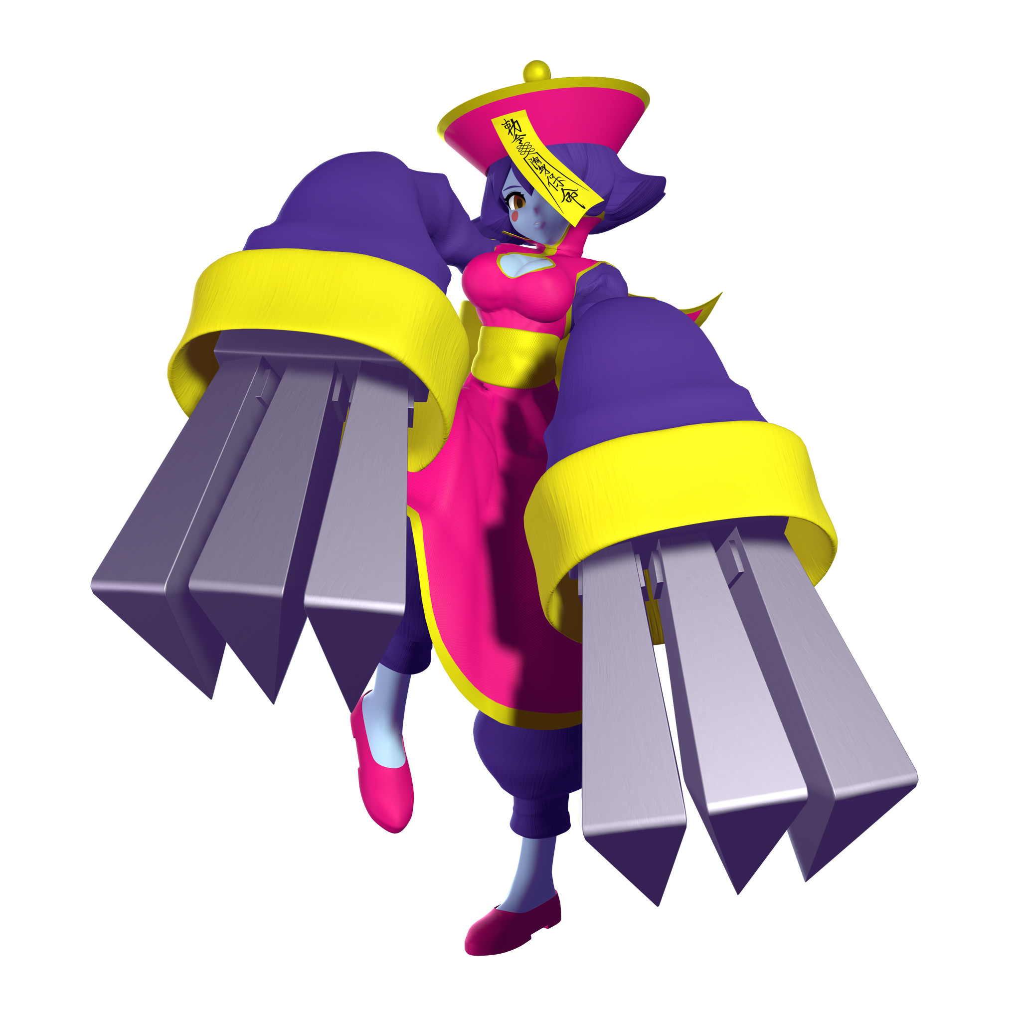 Hsien-Ko Over Min Min (WIP) Work In Progress for Super Smash Bros ...