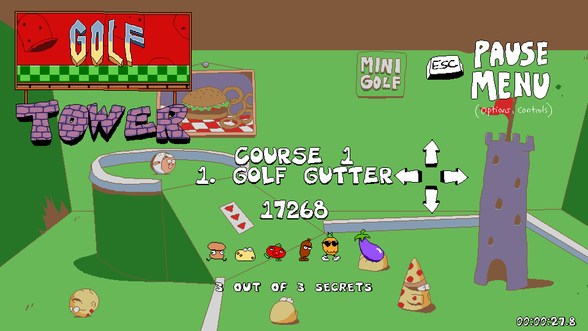 Golf Tower [Pizza Tower] [Works In Progress]