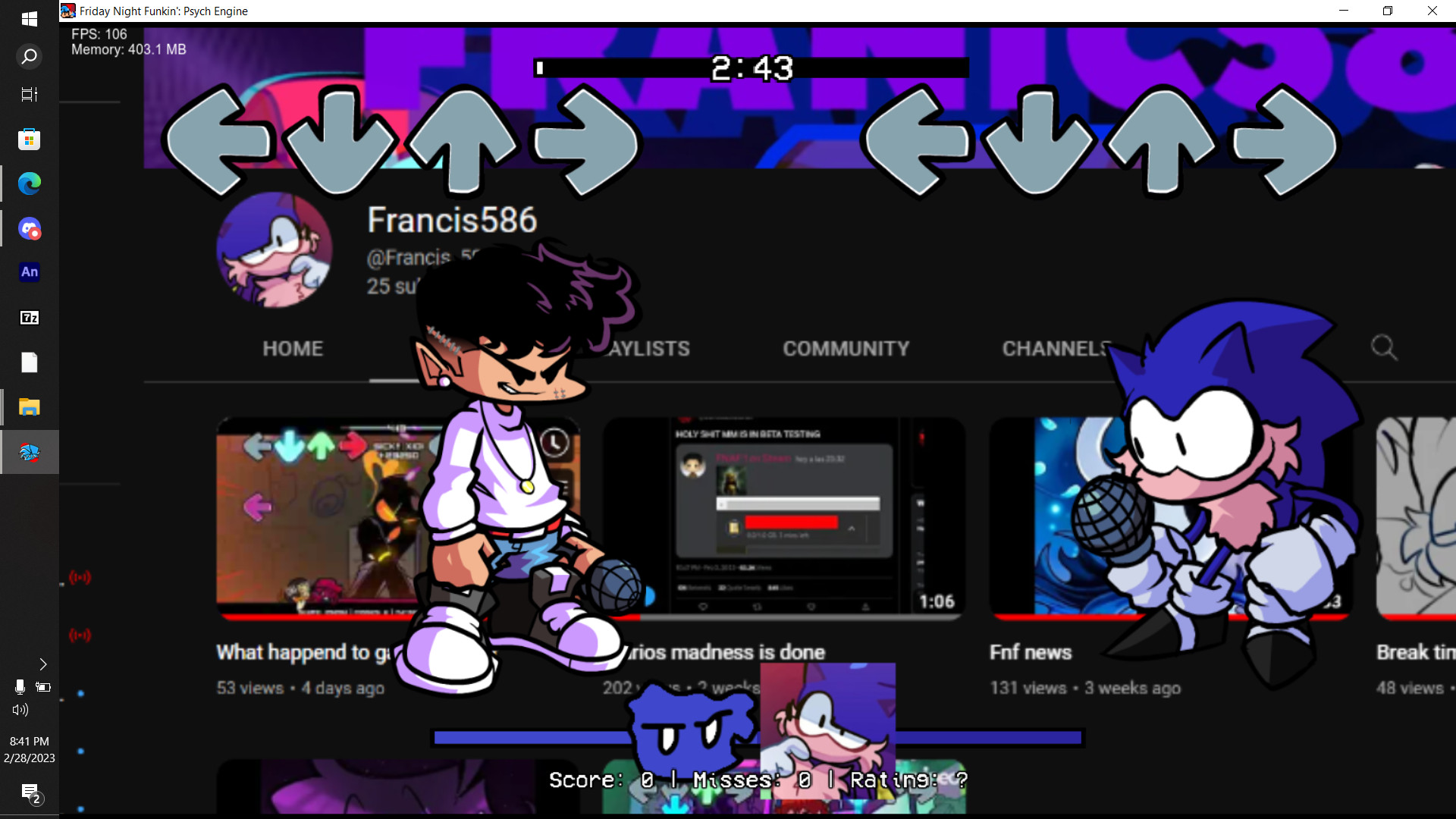 FNF The YouTuber's Breakdown [Friday Night Funkin'] [Works In Progress]