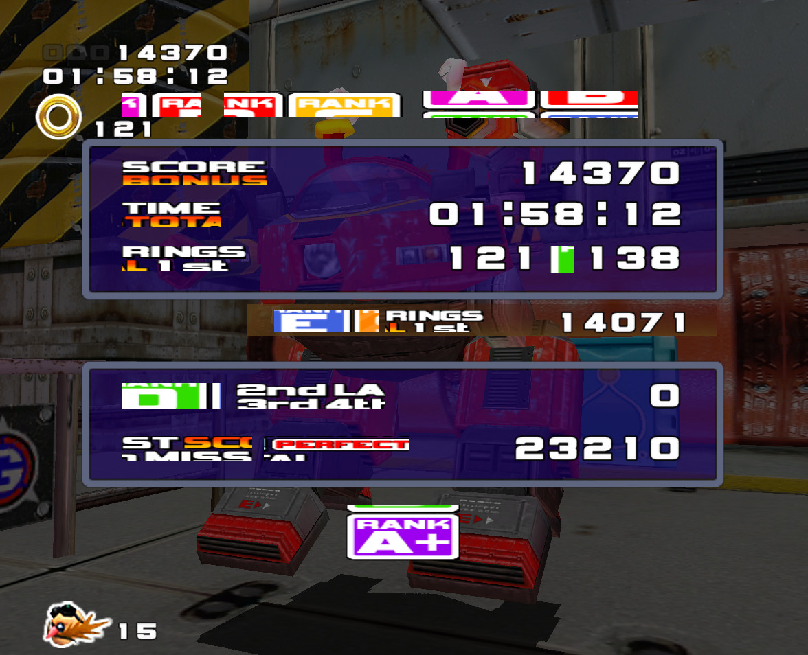 S and X Ranks Work In Progress for Sonic Adventure 2 | SA2 Works In ...