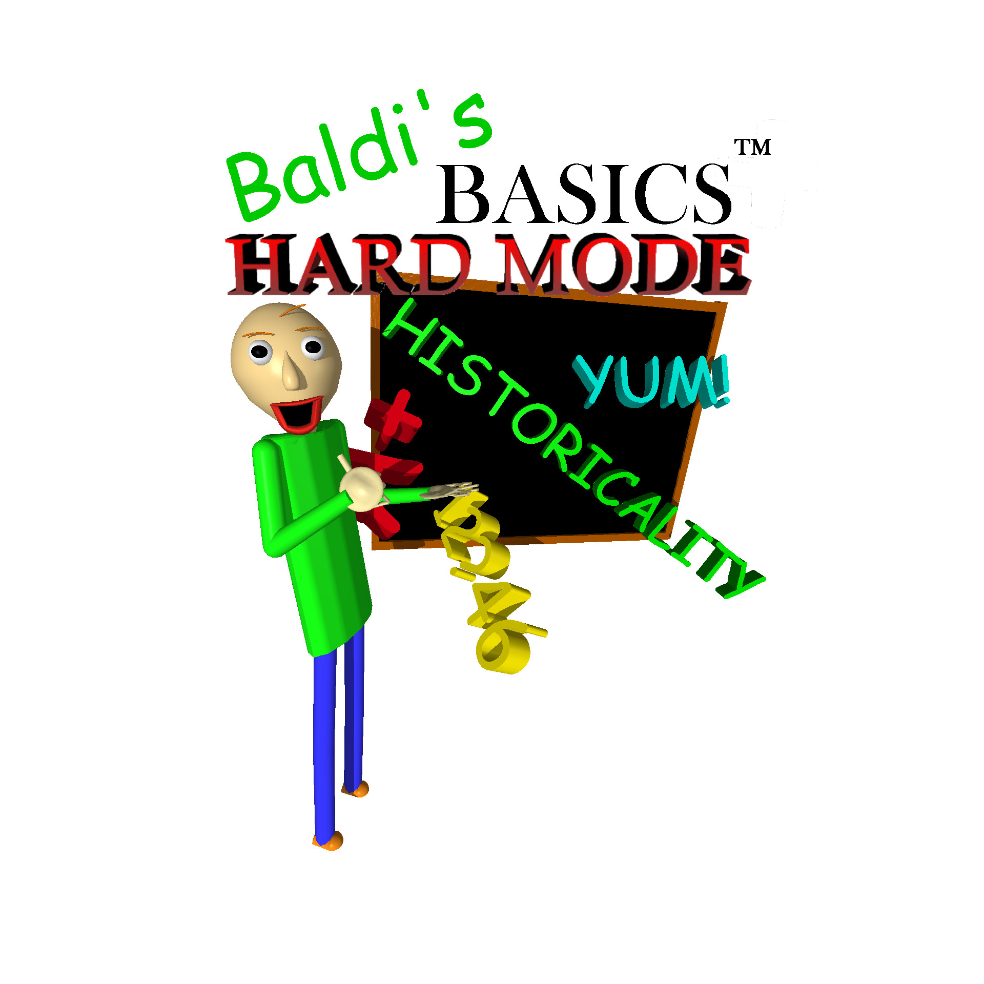Baldi's Basics: HARD MODE Work In Progress for Baldi's Basics | Baldi ...