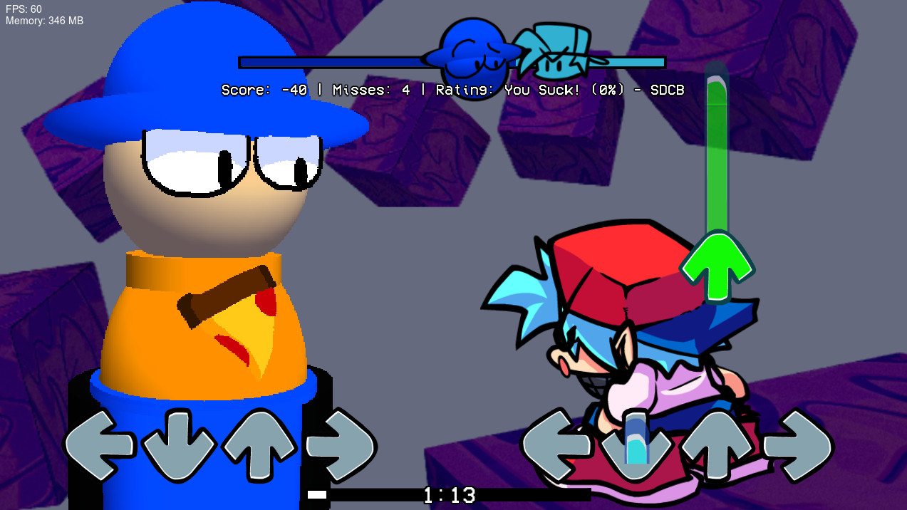 FNF: Vs Krystalk And Nexus V.1 [Friday Night Funkin'] [Works In Progress]