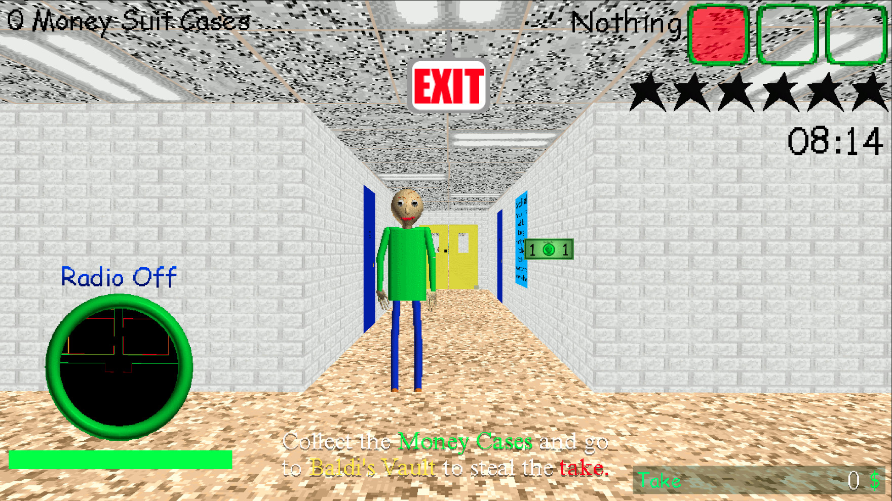 Baldi's Theft Auto Here City: Before Hit Work In Progress for Baldi's ...