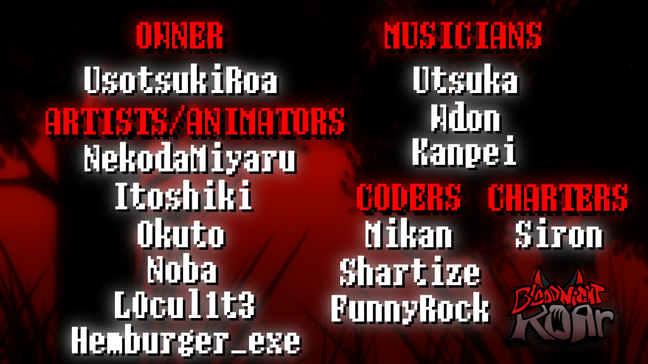 FNF:Blood Night Roar Project Work In Progress for Friday Night Funkin ...