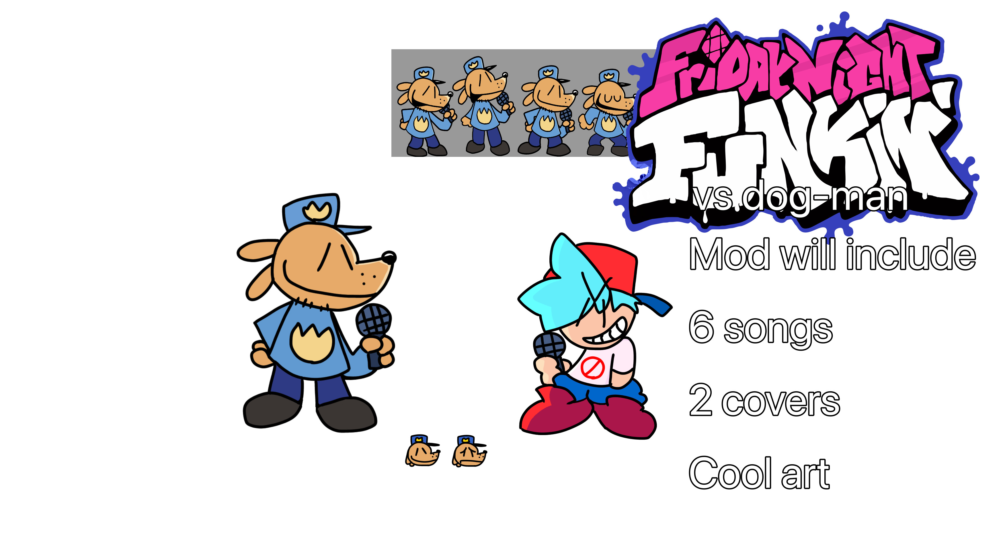 VS dog-man Work In Progress for Friday Night Funkin' | FNF Works In Progress