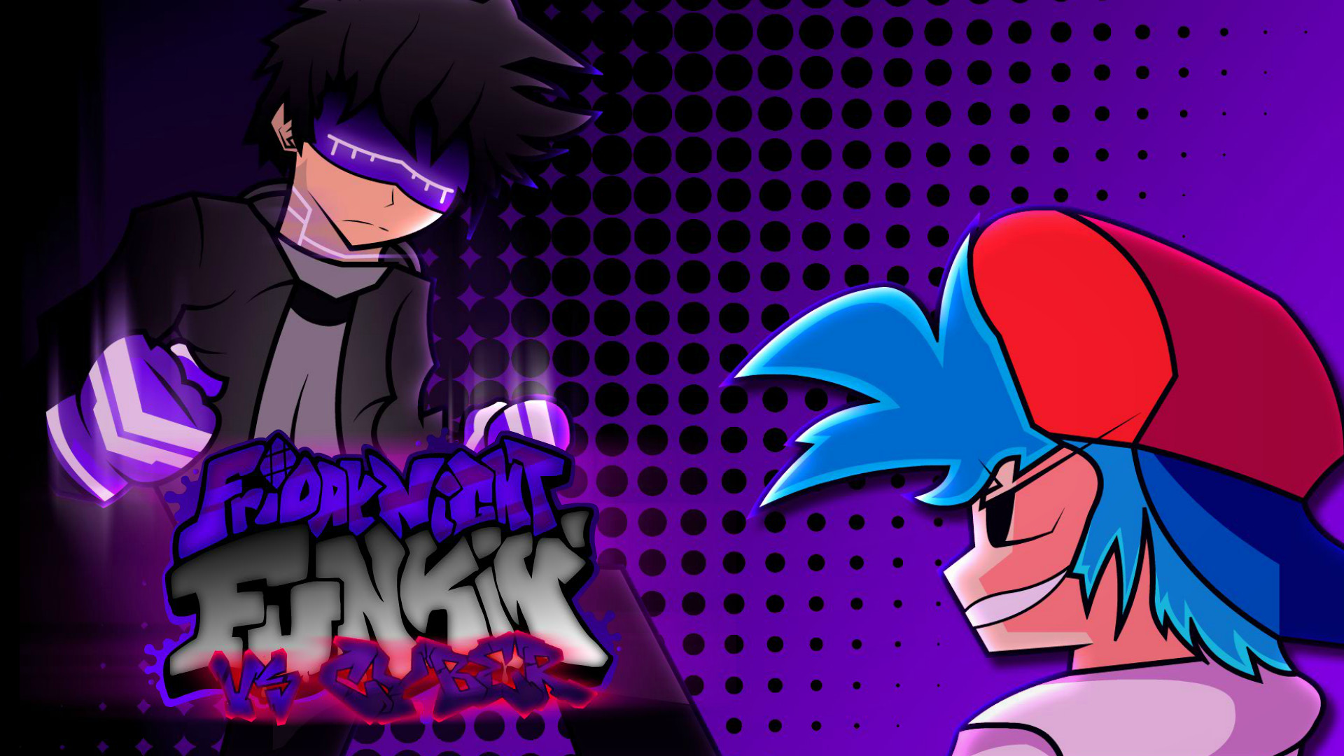 Vs. Cyber REMASTERED Work In Progress for Friday Night Funkin' | FNF ...