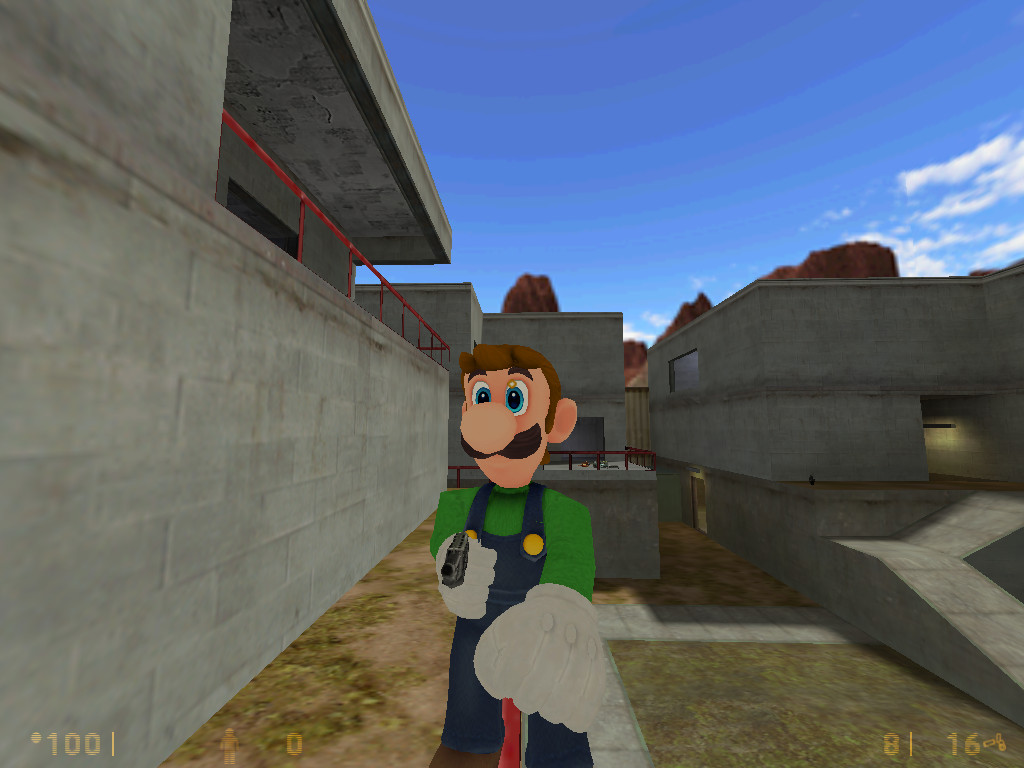 Super Mario Skin Pack W.I.P [Half-Life] [Works In Progress]
