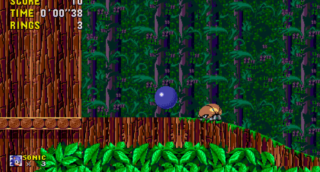 Wood Zone in Sonic 1 Forever(WIP)(OUT NOW) Work In Progress for Sonic ...