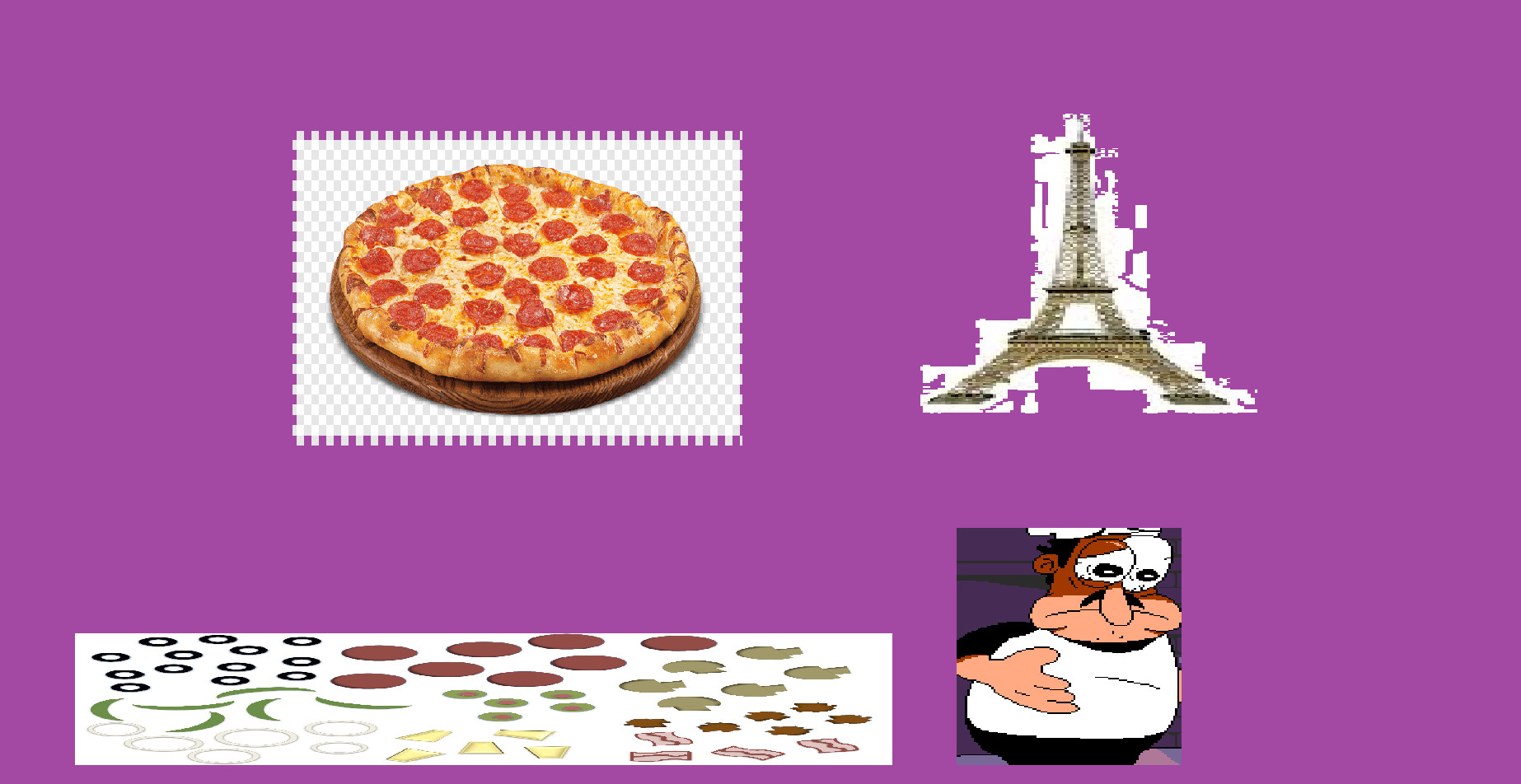 PNG Tower Work In Progress for Pizza Tower | PT Works In Progress