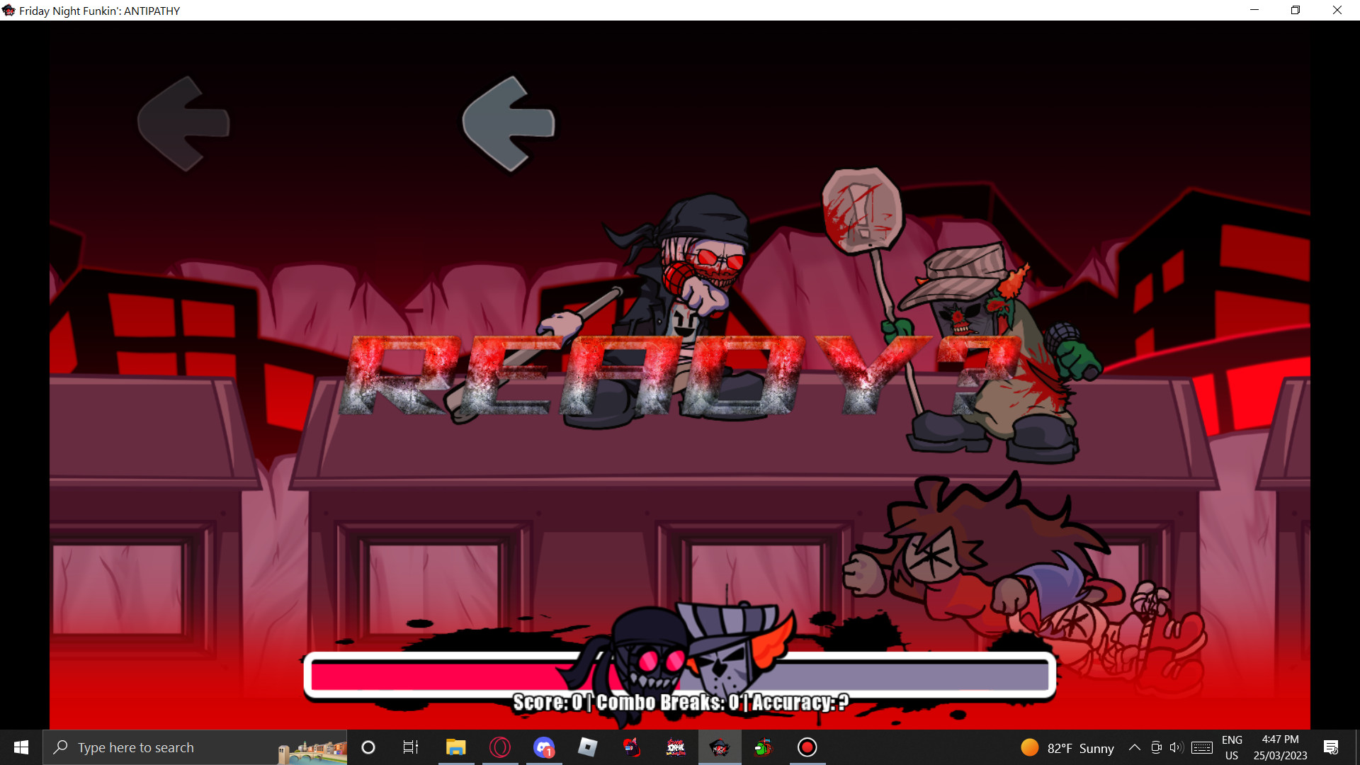 FNF: Antipathy But You Play As The Enemy Work In Progress for Friday ...