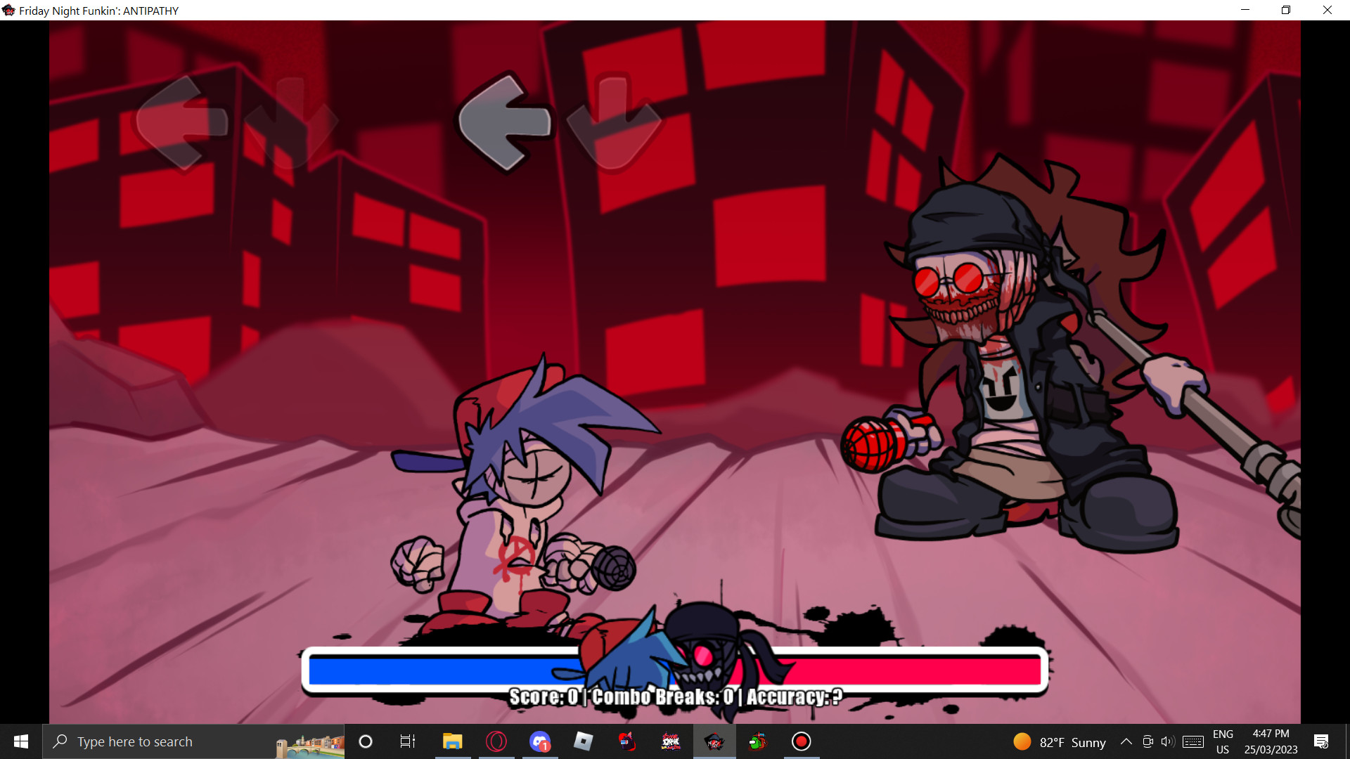 FNF: Antipathy But You Play As The Enemy Work In Progress for Friday ...