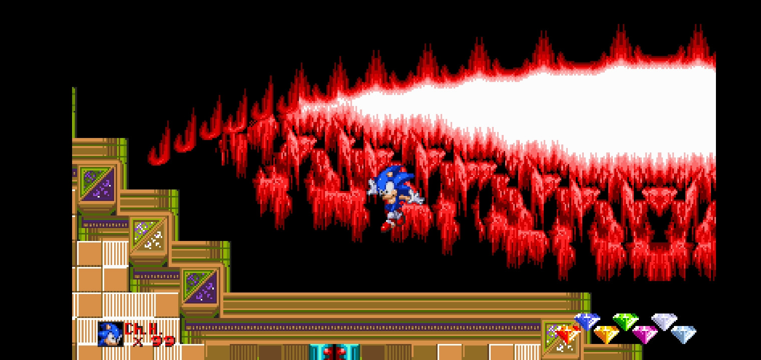 Modgen chaos hunter over knuckles [Sonic 3 A.I.R.] [Works In Progress]