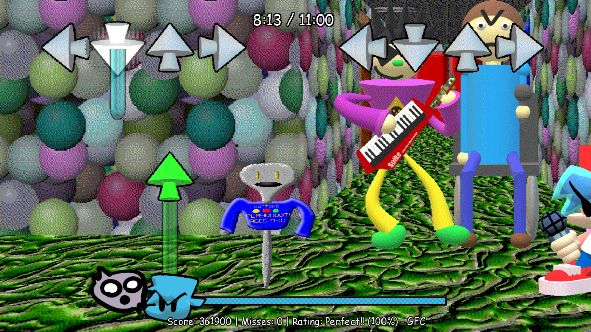 Dave & Bambi Golden Apple (Psych Engine) Work In Progress for Friday ...