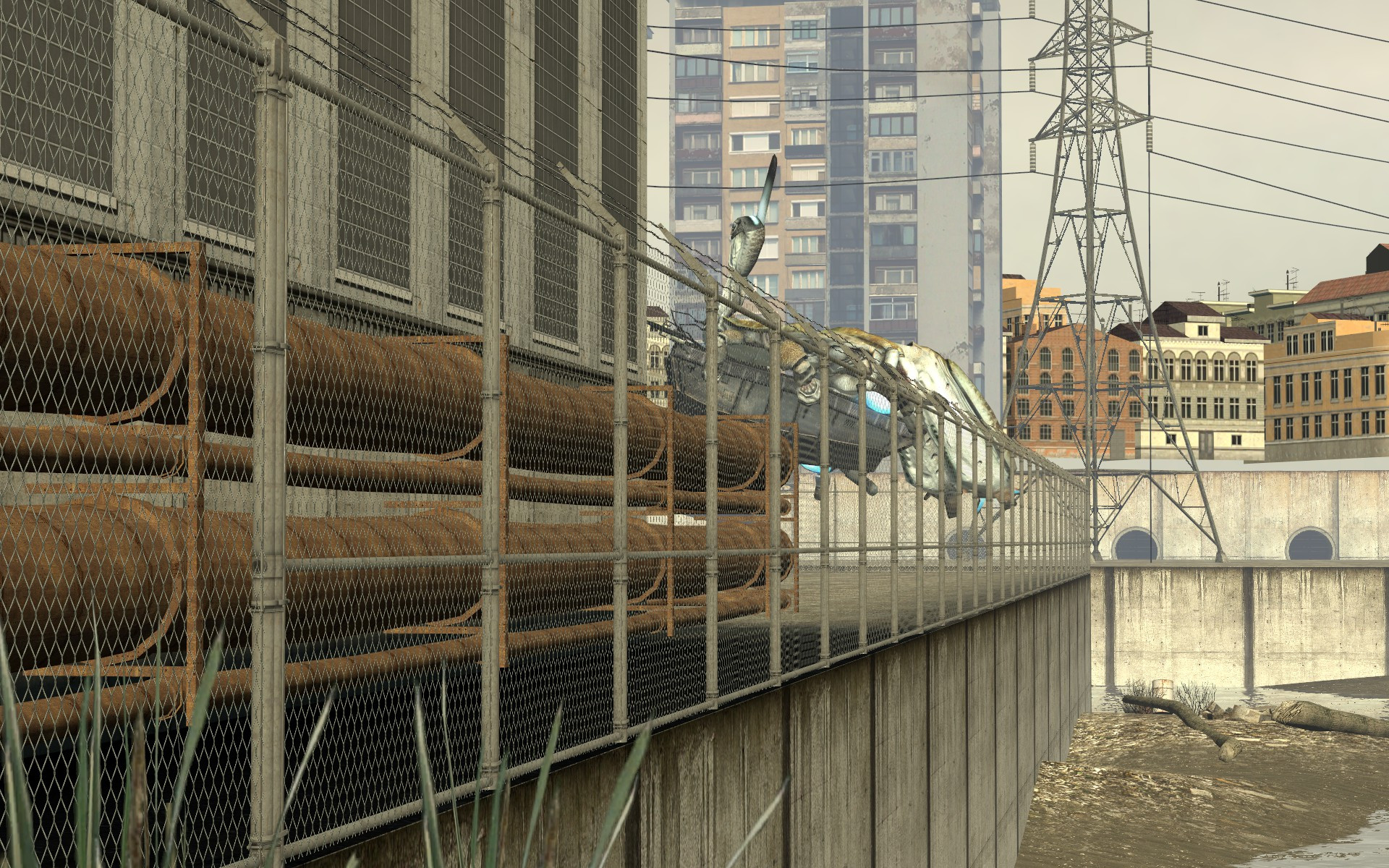 [HL:A] Fences Work In Progress for Half-Life 2 | HL2 Works In Progress