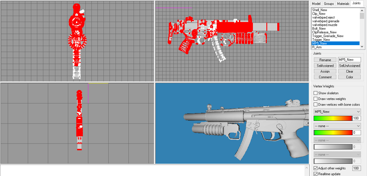CS2 MP5 For BMS Work In Progress for Black Mesa | BM Works In Progress