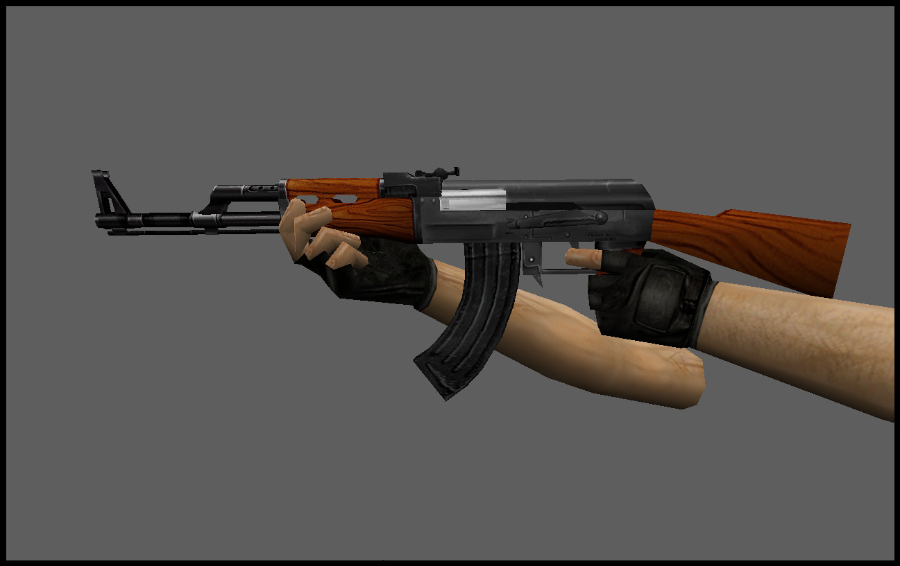 [WIP] AK-47 | Head Shot on Default Model Work In Progress for Counter ...