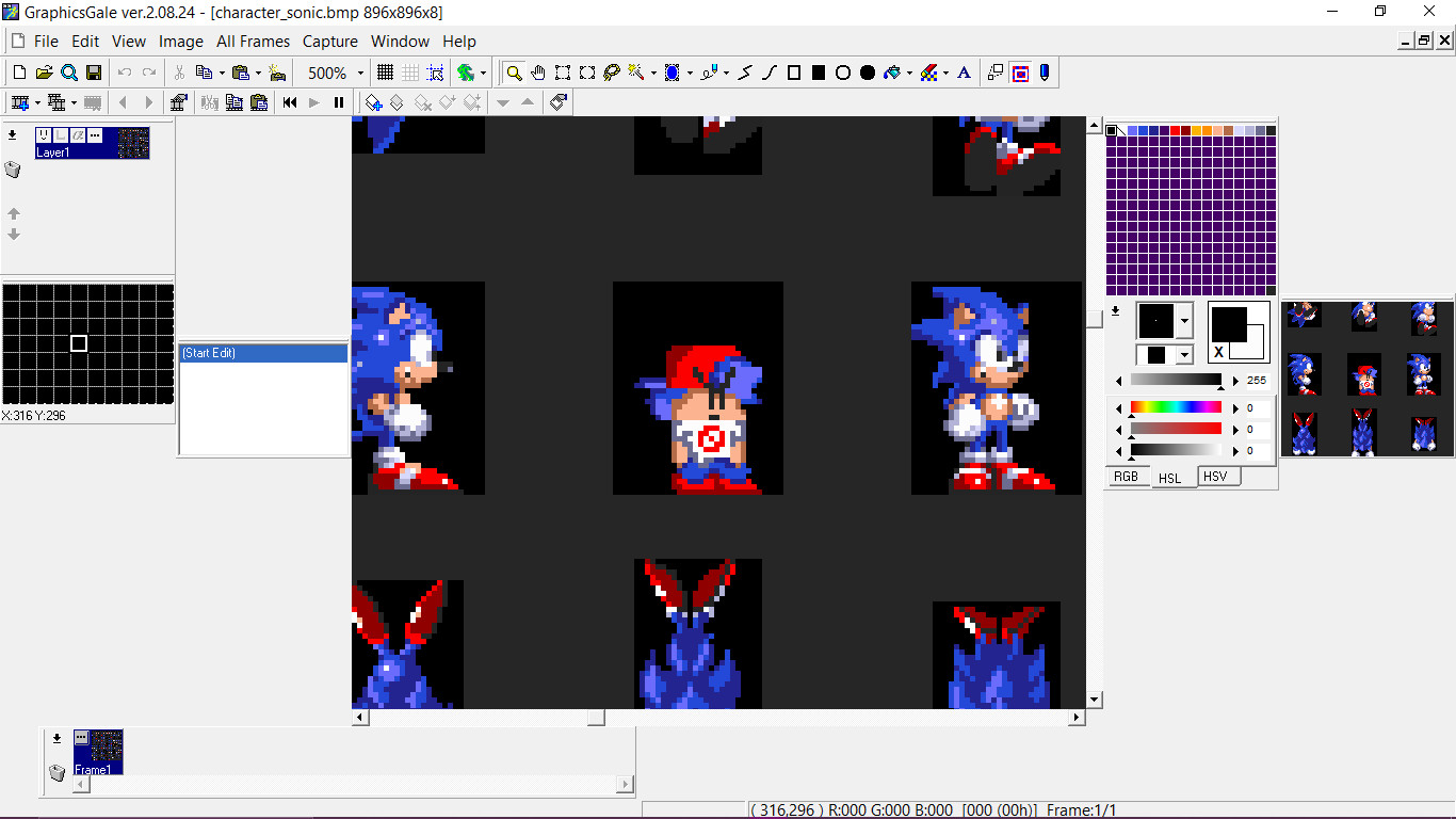 (Beta, cancelled) BF.xml over Sonic Work In Progress for Sonic 3 A.I.R ...